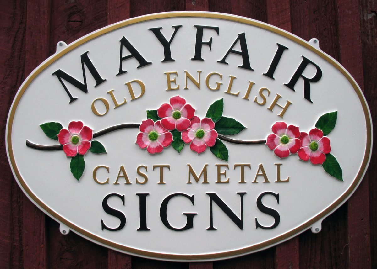 Custom Signage | Metal Signs | Carved Signs | Mayfair Signs