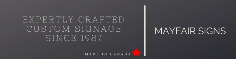 Mayfair Signs | Carved Signs | Metal Signs | Dimensional Signs